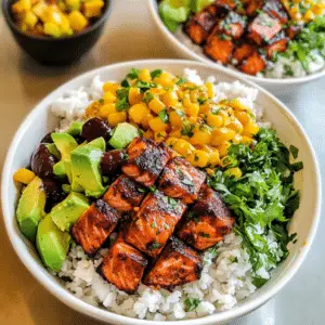 Chipotle Salmon Bowls