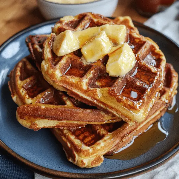French Toast Waffles - I Heart Cooks