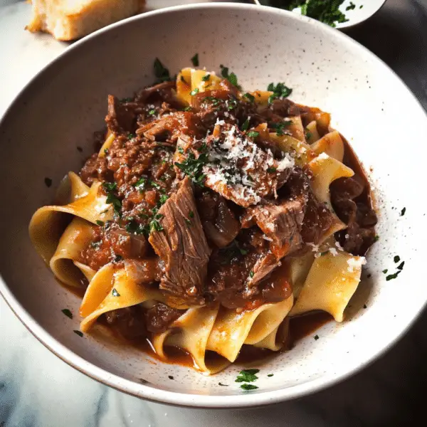 Beef Ragu with Pappardelle