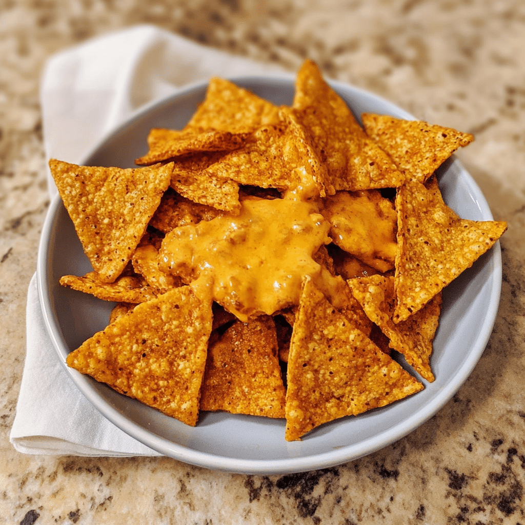 Homemade Nacho Cheese Doritos