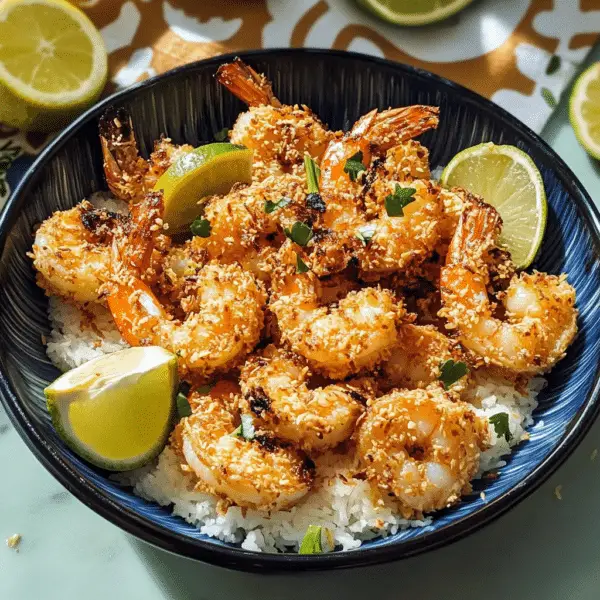 Air-Fryer Coconut Shrimp