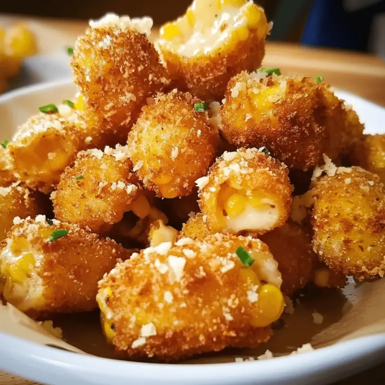 Cheesy Corn Poppers