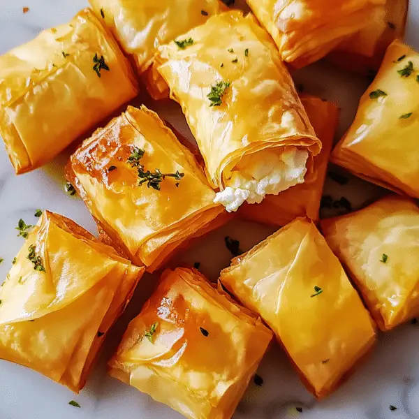 Mini Phyllo Feta Bites