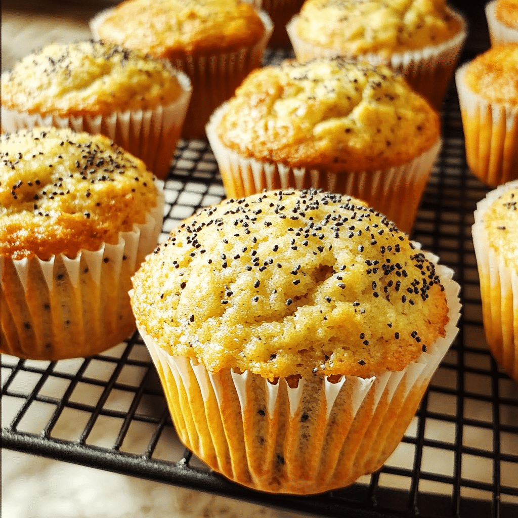Lemon Poppy Seed Muffins